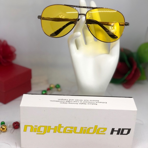 Accessories | Nib Vintage Nightguide Hd Glasses | Poshmark
